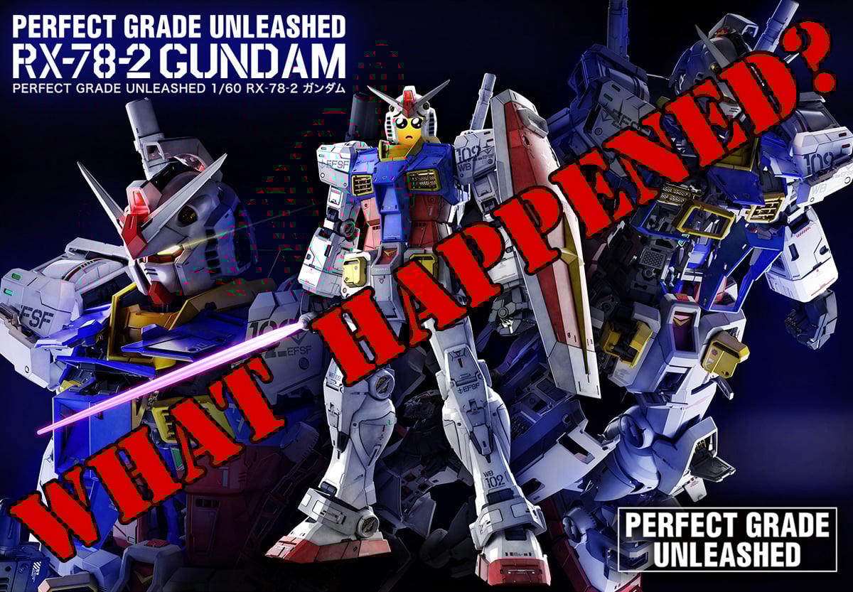 What's the deal with PG Unleashed RX-78-2 Preorders? – GUNDAM PLANET