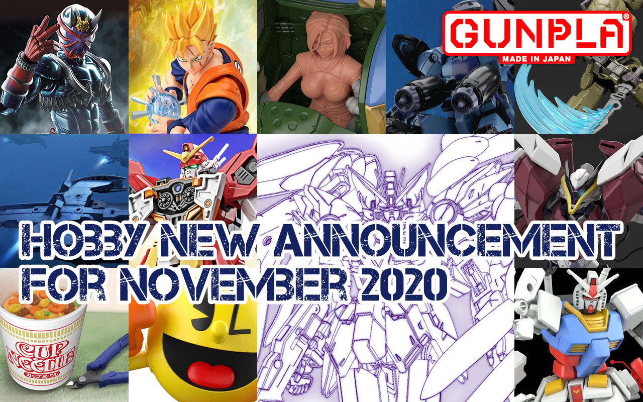 BANDAI Hobby June 2020 Announcement: November ~ December 2020 Arrivals ...
