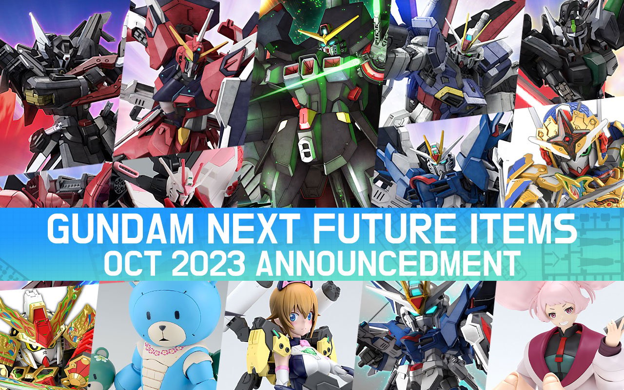 October 2023 New Gunpla Product Announcement – Gundam Planet