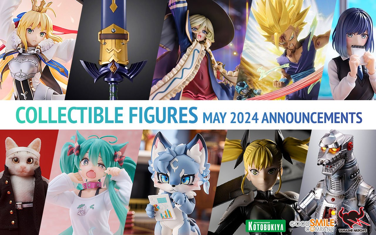 Collectible Figures May 2024 Announcements – Gundam Planet