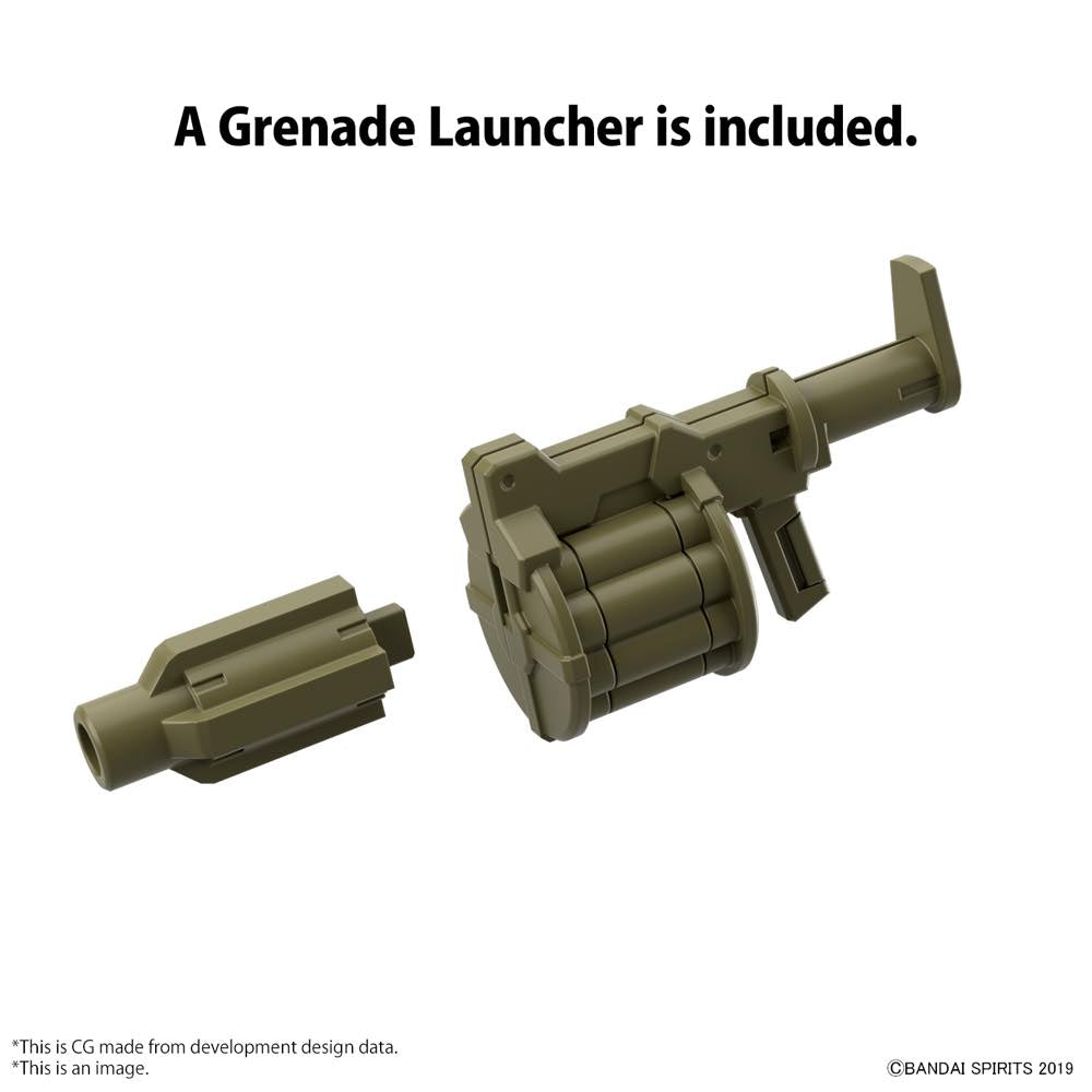 30MM Extended Armament Vehicle EV-12 Armored Assault Mech | Gunpla ...