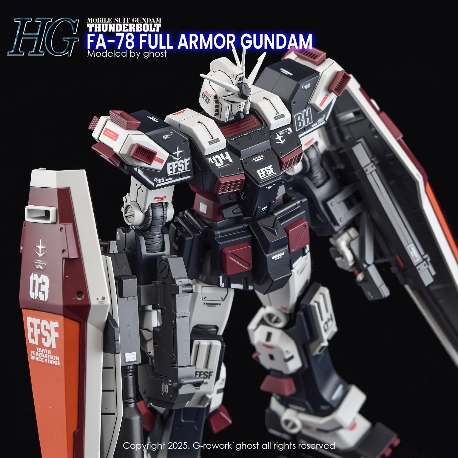 G-REWORK Decal H-TB01 HG Full Armor Gundam (Thunberbolt Ver.) – Gundam ...