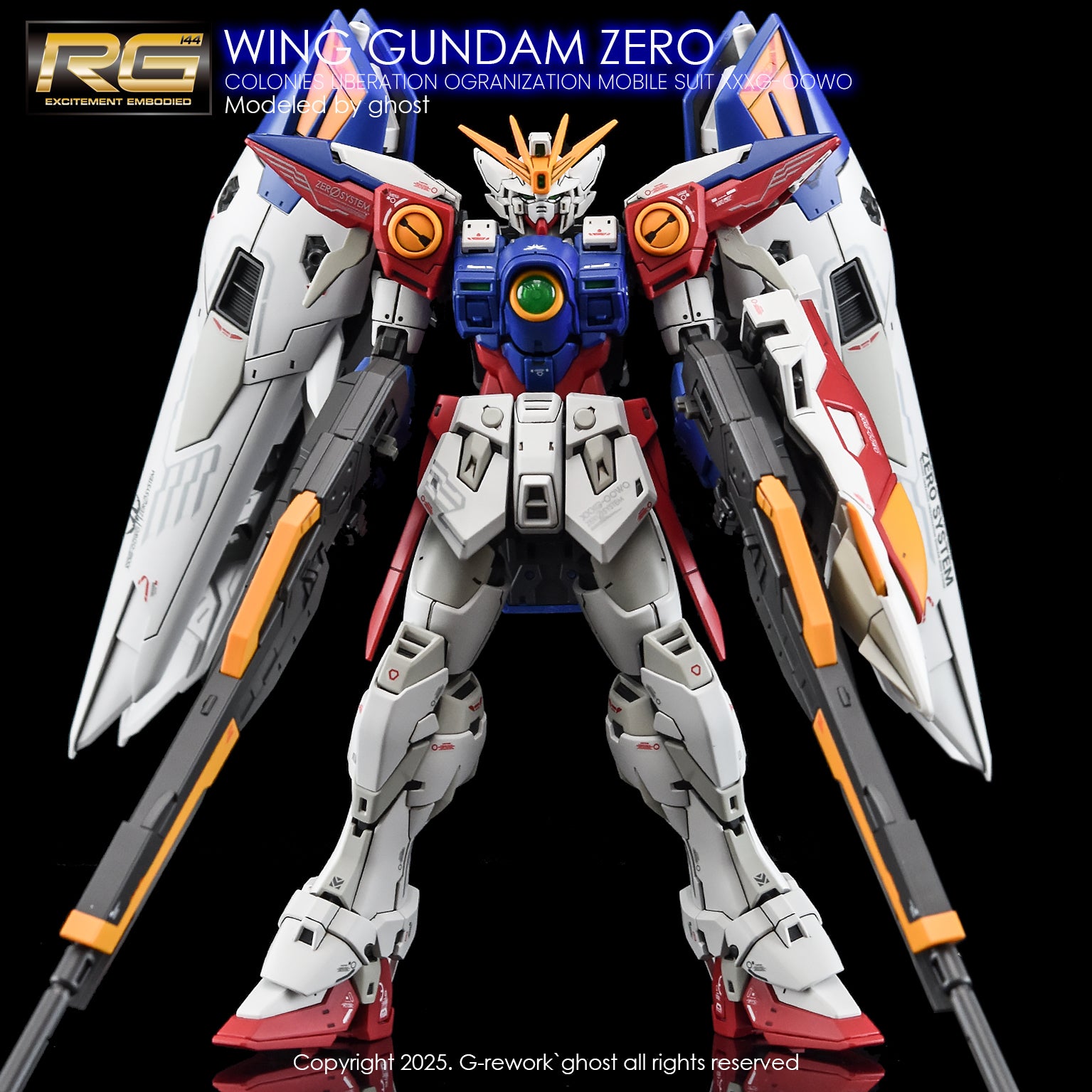 G-REWORK Decal RG43 RG Wing Gundam Zero – Gundam Planet