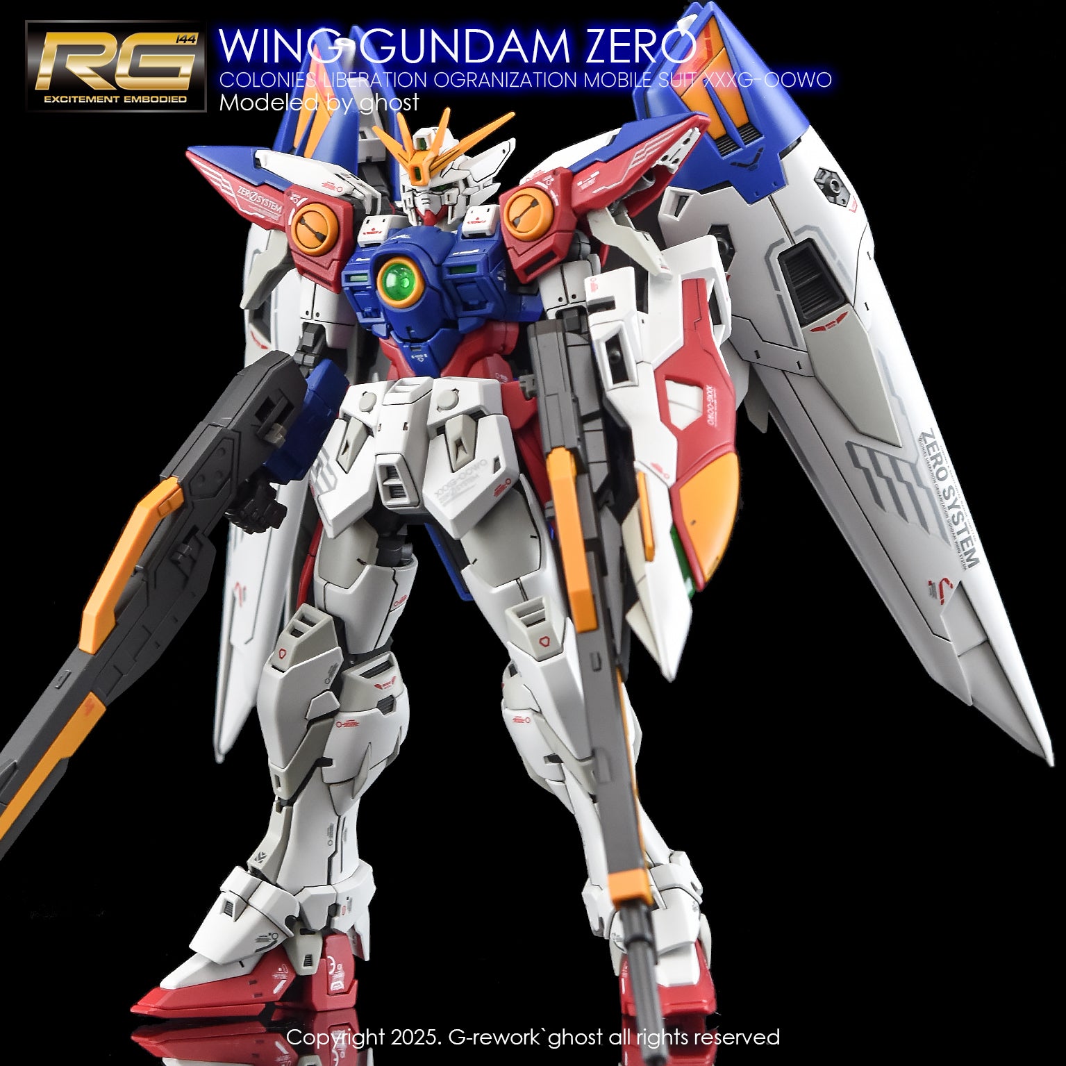 G-REWORK Decal RG43 RG Wing Gundam Zero – Gundam Planet