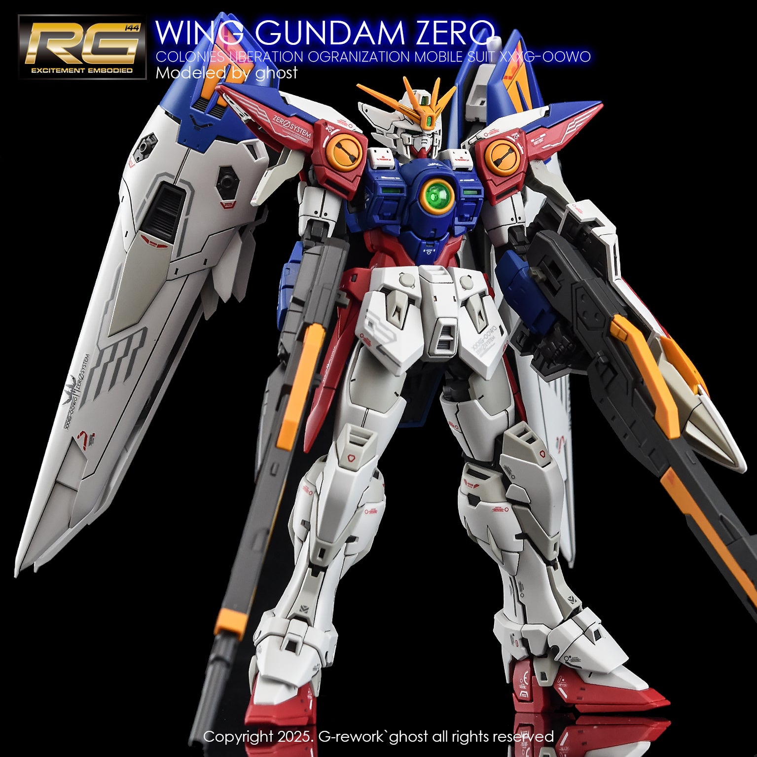 G-REWORK Decal RG43 RG Wing Gundam Zero – Gundam Planet
