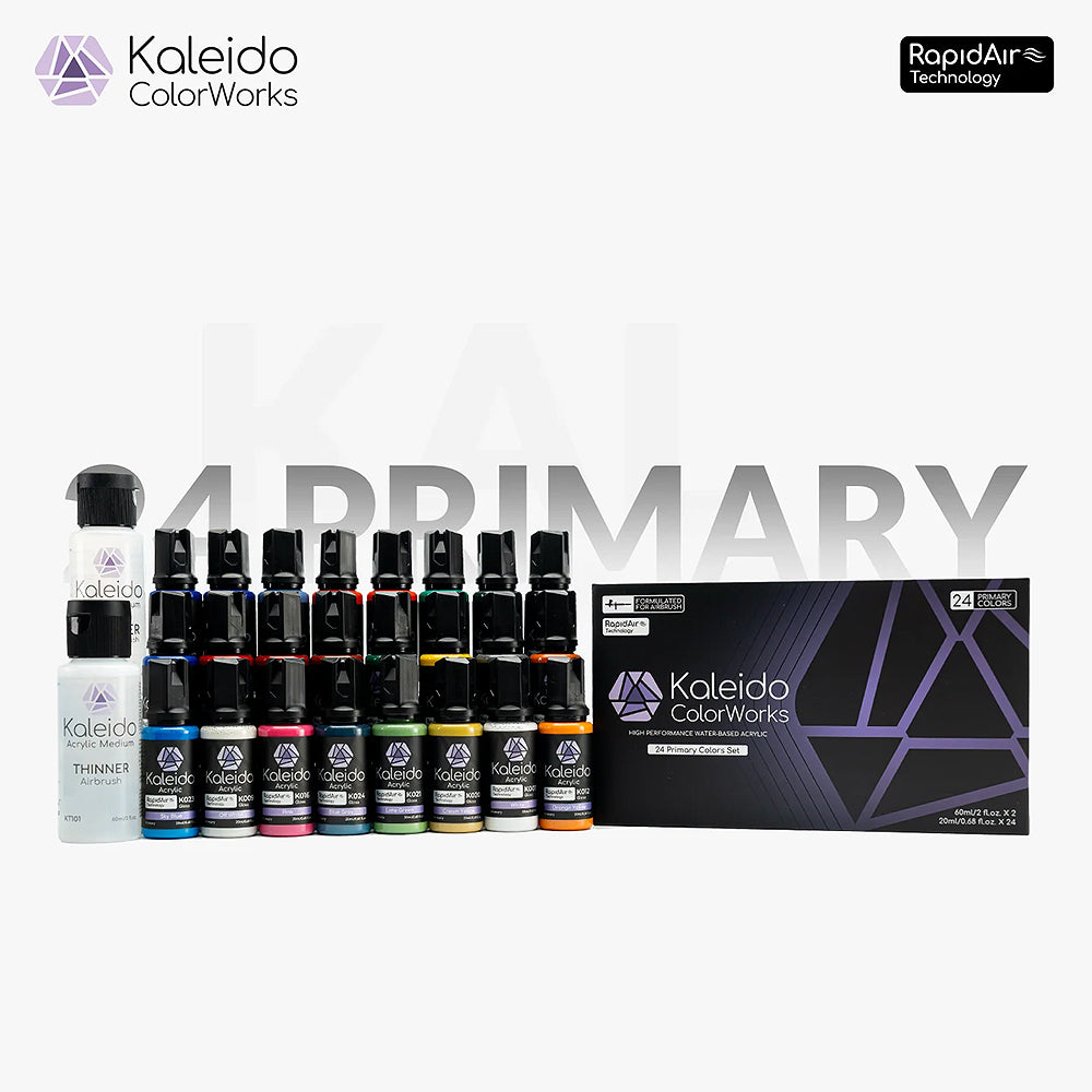 Kaleido ColorWorks 24 Color Primary Set | A Sub-brand of Gaahleri ...