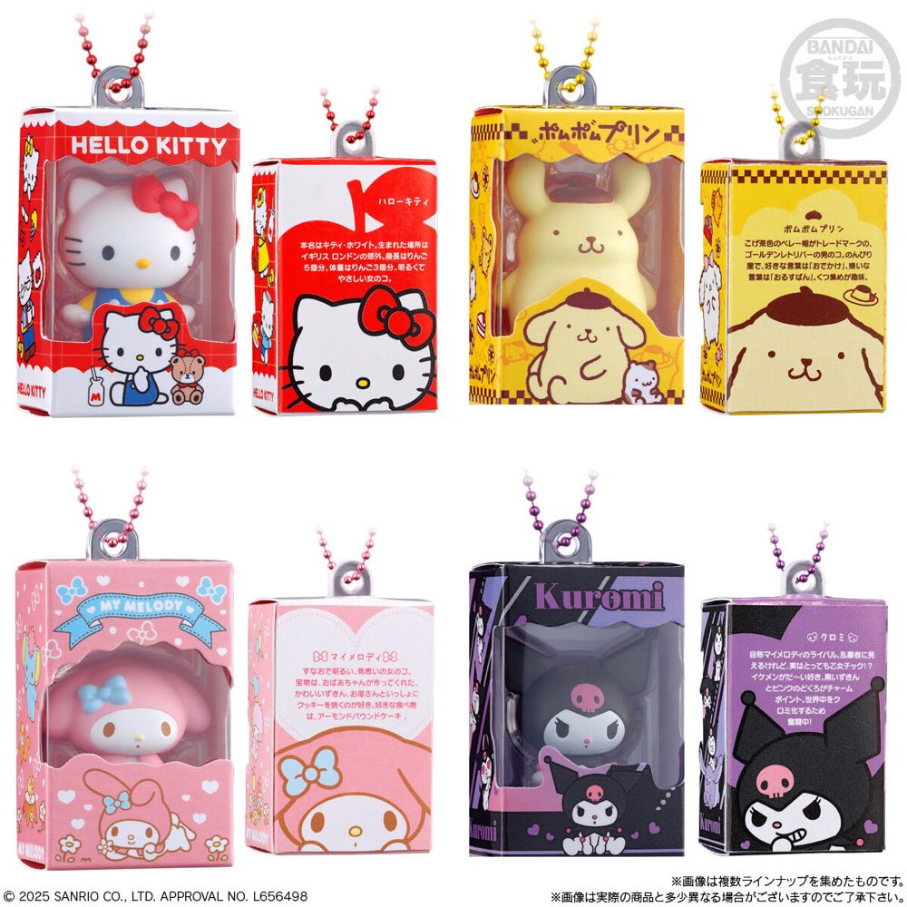 box of 12 Sanrio Shokugan Box Collection Wave 1 – Gundam Planet