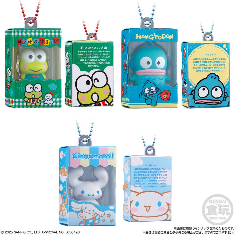 box of 12 Sanrio Shokugan Box Collection Wave 1 – Gundam Planet