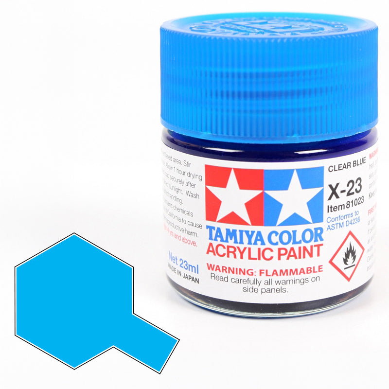 X-23 Tamiya Clear Blue – GUNDAM PLANET